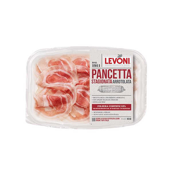 PANCETTA STAGIONATA LEVONI GR.100 | eFruit